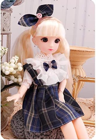 DSR 30CM Doll Set Movable Joints Makeup Cute Doll Set(Pack of 1) Doll ...