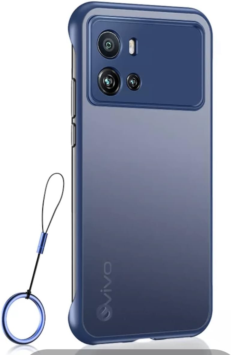 REALCASE iQOO 9 Pro 5G Back Cover Case | Stylish Frameless Matte Hard ...
