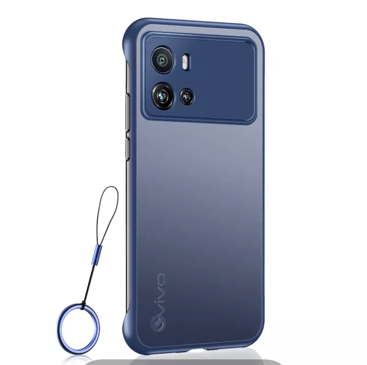 REALCASE iQOO 9 Pro 5G Back Cover Case | Stylish Frameless Matte Hard ...