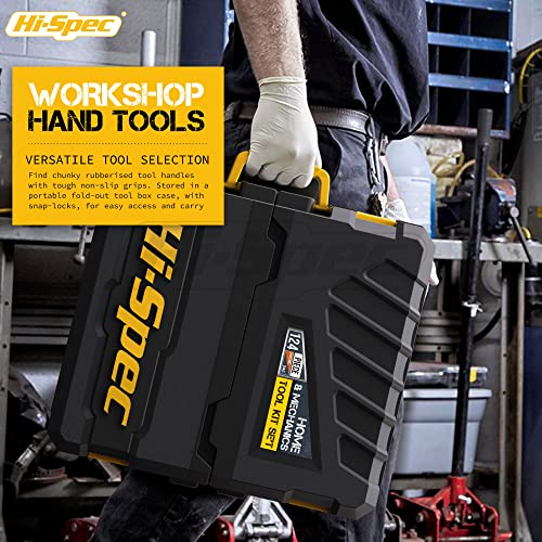 Snapklik.com : 124piece Home & Garage Mechanics Tool Kit Set Complete ...