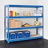BiGDUG Heavy Duty Garage Shelving Unit - 500kg Per Shelf (2000kg Per ...