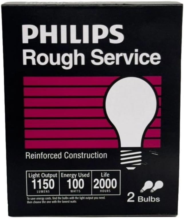 Generic 100W A19 Medium Base Frosted Light Bulbs - 2 Pack - Amazon.com