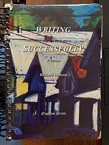 Writing Successfully 5th Edition (Jefferson Community and Technical ...