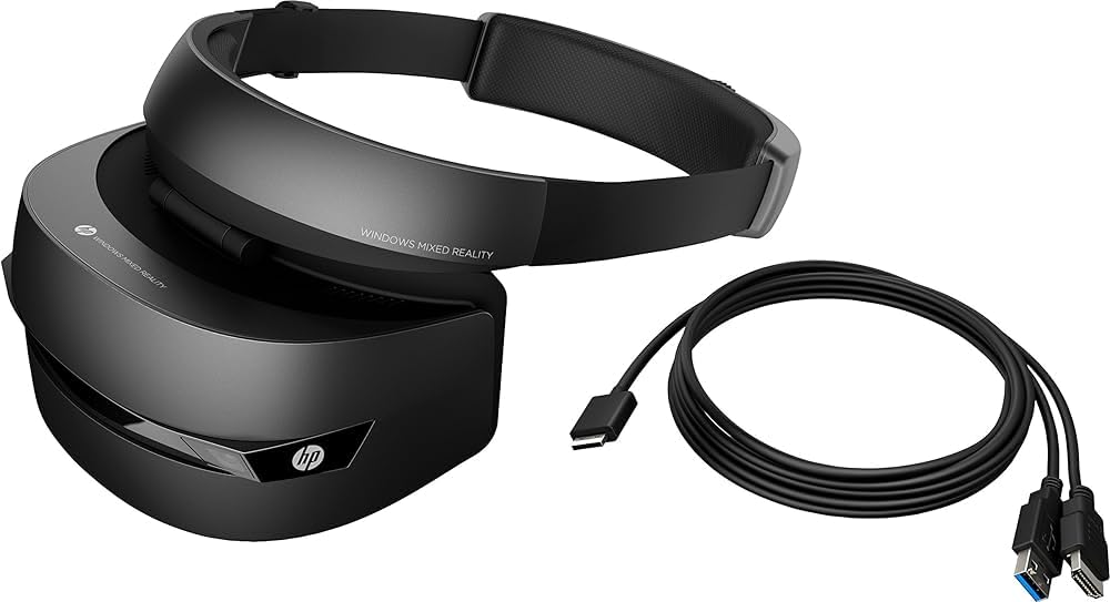 HP Windows Mixed Reality Virtual Reality VR Headset with Controller and ...