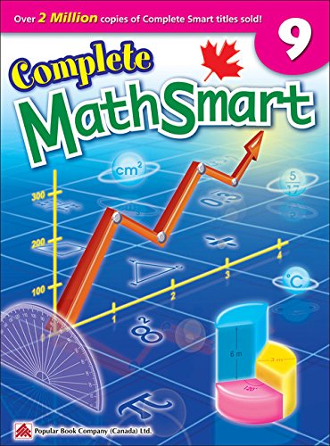 Complete MathSmart 9: Canadian Curriculum Math Workbook for High ...