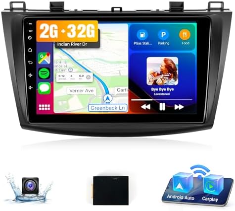 Amazon.com: for Mazda 3 2009 2010 2011 2012 2013 Radio Stereo with ...