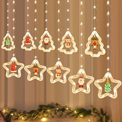 Amazon.com: Christmas Lights 9.84ft Christmas Decorations With Flashing ...