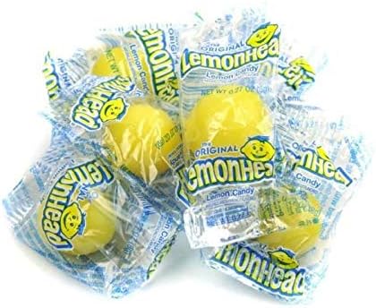 Amazon.com : Lemonhead Hard Lemon Candy, 5 Ounce Movie Theater Candy ...