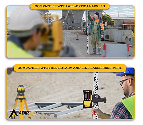 Snapklik.com : 4-Meter Fiberglass Grade Rod Metric, 4-Section ...