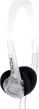 Amazon.com: Koss CL/2 Clear Transparent On-Ear Headphone, Lightweight ...