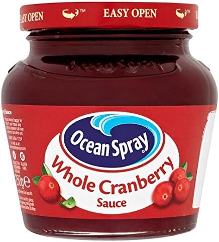 Amazon.com: Ocean Spray Whole Berry Cranberry Sauce, 14 Ounce Can