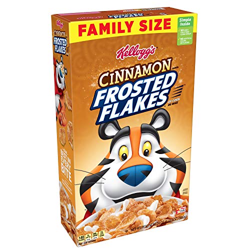 Buy Kellogg's Frosted Flakes, Breakfast Cereal, Cinnamon, Excellent ...