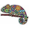 Amazon.com: Chameleon Sticker Lizard Decal by Megan J Designs™ - Laptop ...
