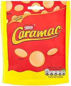 Nestle Caramac Giant Buttons Pouch Bag, 102g : Amazon.co.uk: Grocery