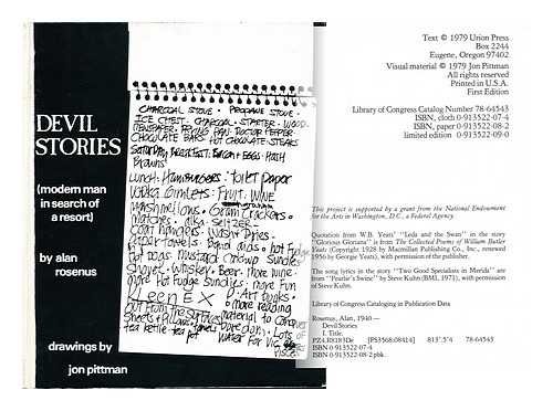 Devil stories: Modern man in search of a resort: Rosenus, Alan ...