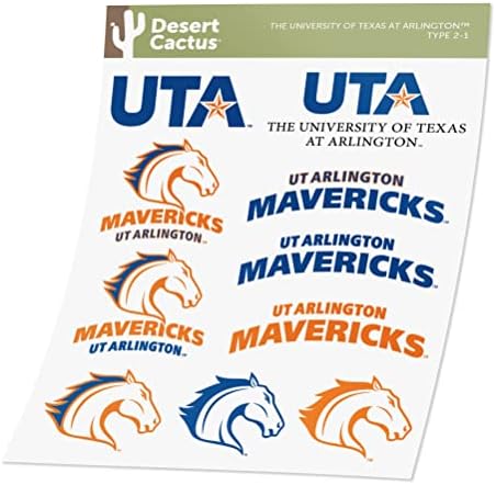 Amazon.com: The University of Texas at Arlington Sticker UTA Mavericks ...