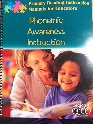 Phonemic Awareness Instruction: Primary Reading Instruction Manuals for ...