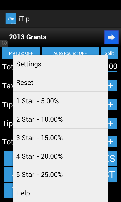 iTip - free tipping calculator:Amazon.com:Appstore for Android