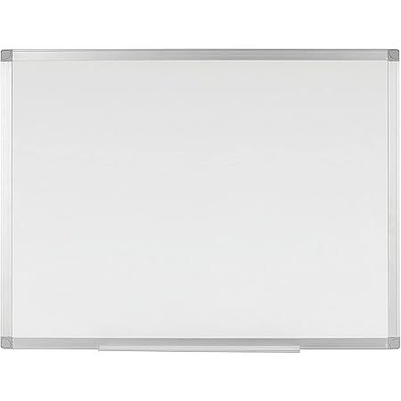 Q Connect Magnetic Drywipe Whiteboard Notice Board 1200x900mm : Amazon ...
