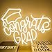 Amazon.com : Congrats Grad Neon Sign Graduation Cap Led Neon Sign ...