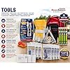 Amazon.com: Ready America 72 Hour Deluxe Emergency Kit, 4-Person 3-Day ...