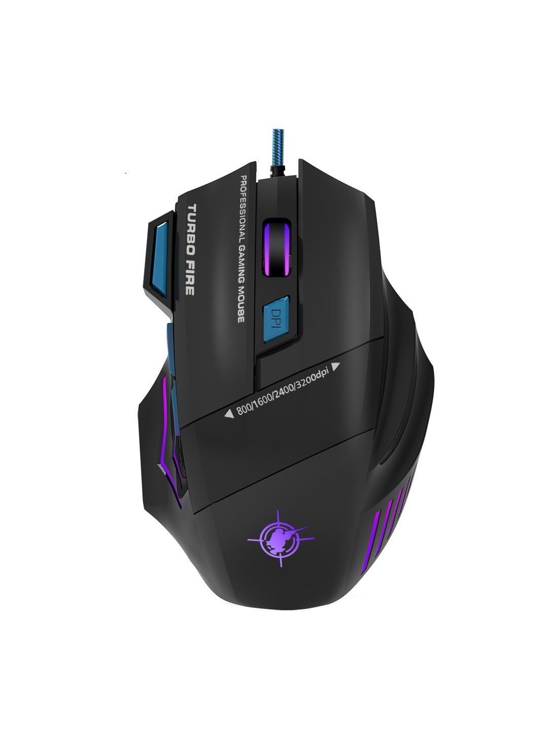 Ms7 Gaming Mouse Wired Mouse Gamer Ergonomic Optical Mice Pc ...