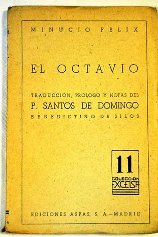 El Octavio : Minucio Félix, Marco: Amazon.com.mx: Libros