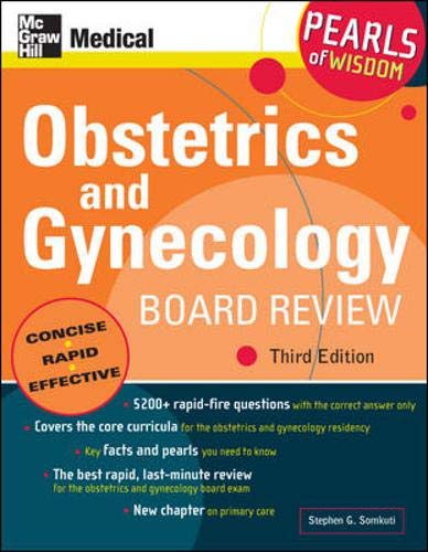 Buy Obstetrics and Gynecology Board Review: Pearls of Wisdom, Third ...