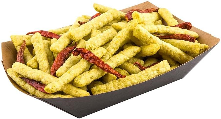 Amazon.com: Black Paper Bio Boat - 4 1/4" x 2 3/4" x 1 1/2" - 50 count ...