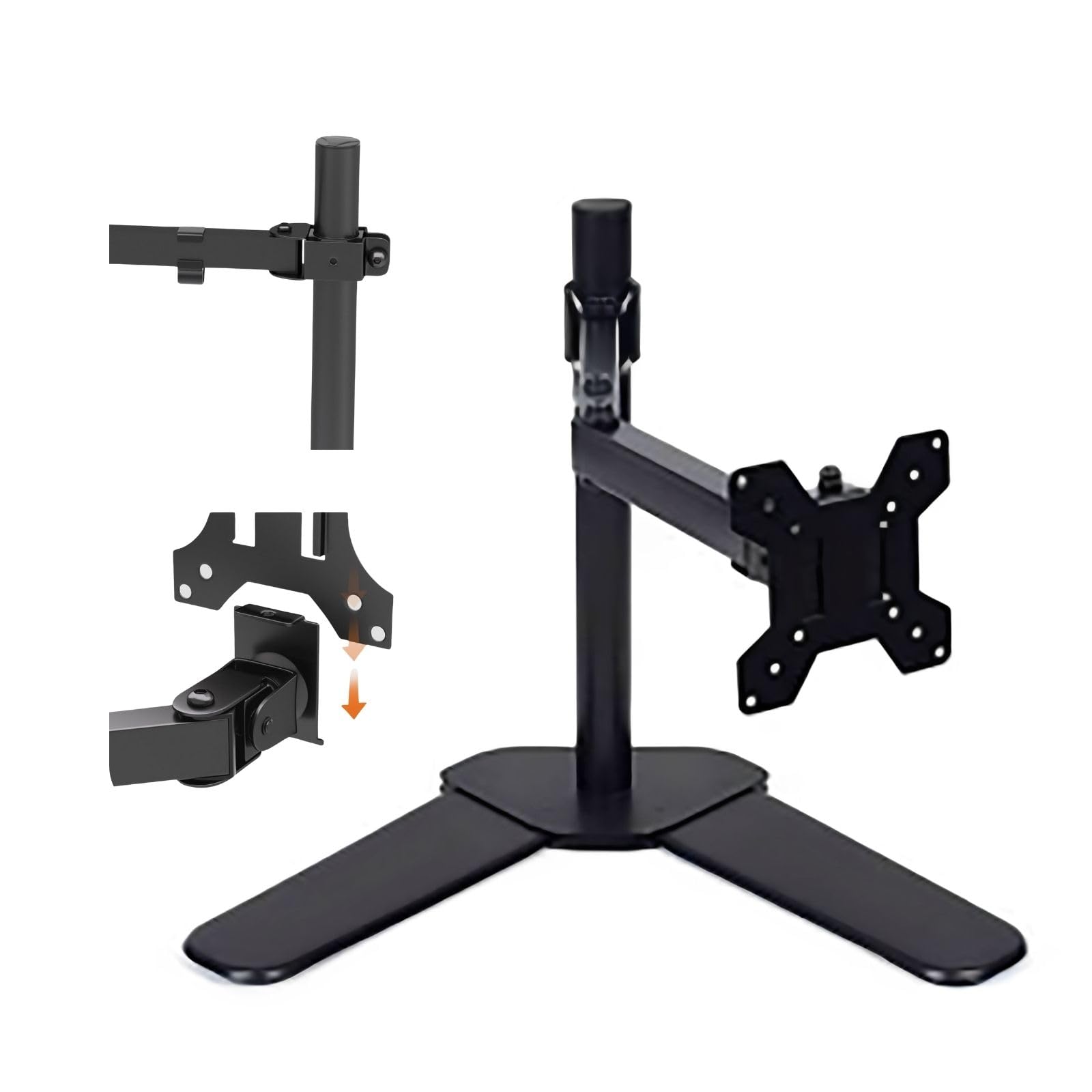 Suporte para Monitor de Mesa 15" a 34" Polegadas com Ajuste de Altura ...