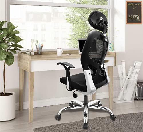 SAVYA HOME® Apollo Executive Ergonomic HB Mesh Office Chair| 2D Lumbar ...