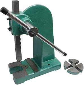 Amazon.com: Heavy Duty Cast Iron 1 Ton Arbor Press Bench Manual Punch ...