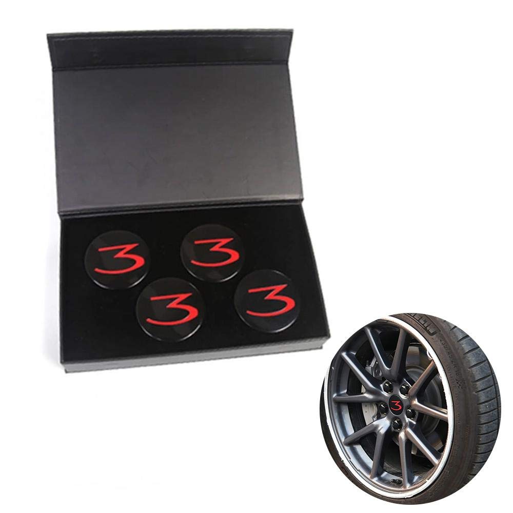 Buy FOONEE Car Hub Centre Caps for Tesla Model 3,Custom Design Wheel ...