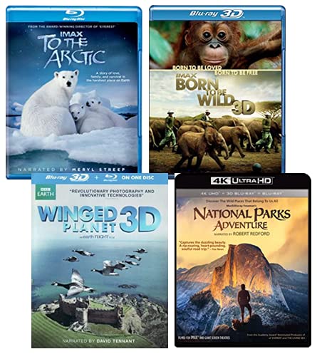Buy Ultimate IMAX Blu-ray 3D Nature & Science 4-Pack Collection: Winged ...