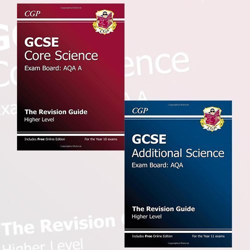 GCSE Science Revision Guide Higher 2 Books Bundle Collection (GCSE Core ...