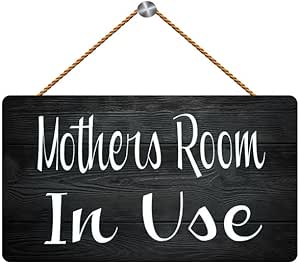 Amazon.com : Farmhouse Wall Hanging Wood Plaque Sign Mothers Room In ...