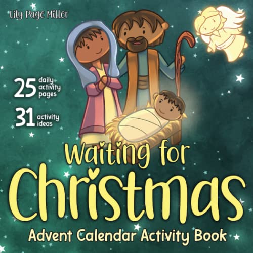 Snapklik.com : Waiting For Christmas: Advent Calendar Activity Book For ...