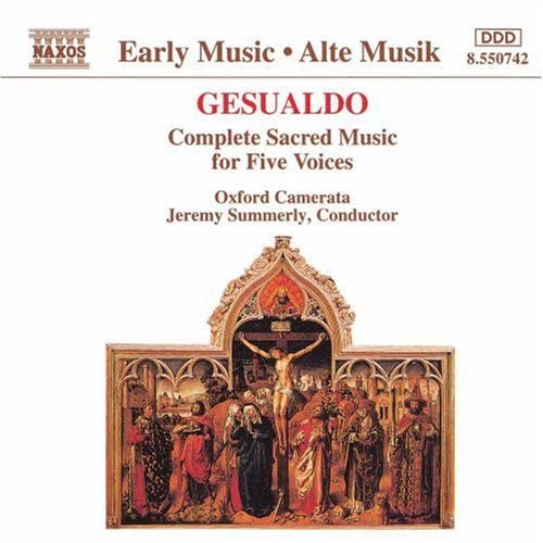 Sacred Music for 5 Voices: C. Gesualdo, Oxford Camerata, Jeremy Summerly, Carlo Gesualdo: Amazon ...