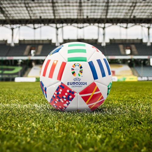 Hy-Pro Euro 2024 Football – Size 5, Offficially Licensed, UEFA ...