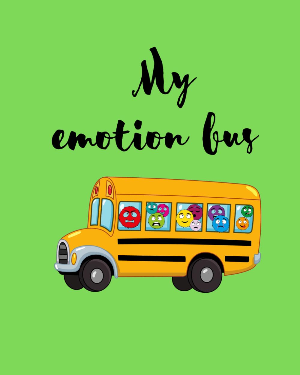 My Emotion Bus: 30-day daily kids journal, promote self-reflection ...