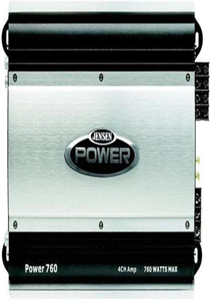 Amazon.com: Jensen JA4B 460W RMS 4-Channel Class-D Car Audio Compact ...