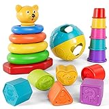 Nest & Stack Buckets Stacking Toy