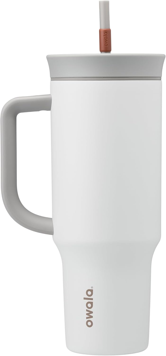 Owala Stainless Steel Triple Layer Insulated Travel Tumbler with Spill ...