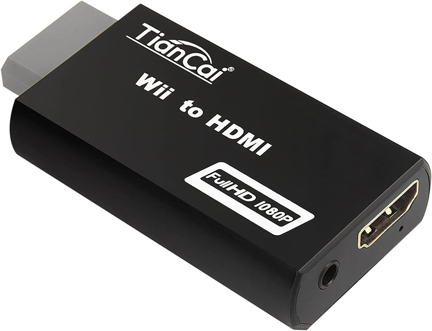 Tihokile Adaptateur wii hdmi, HD 1080p avec Sortie Audio 3,5 mm et Hdmi ...