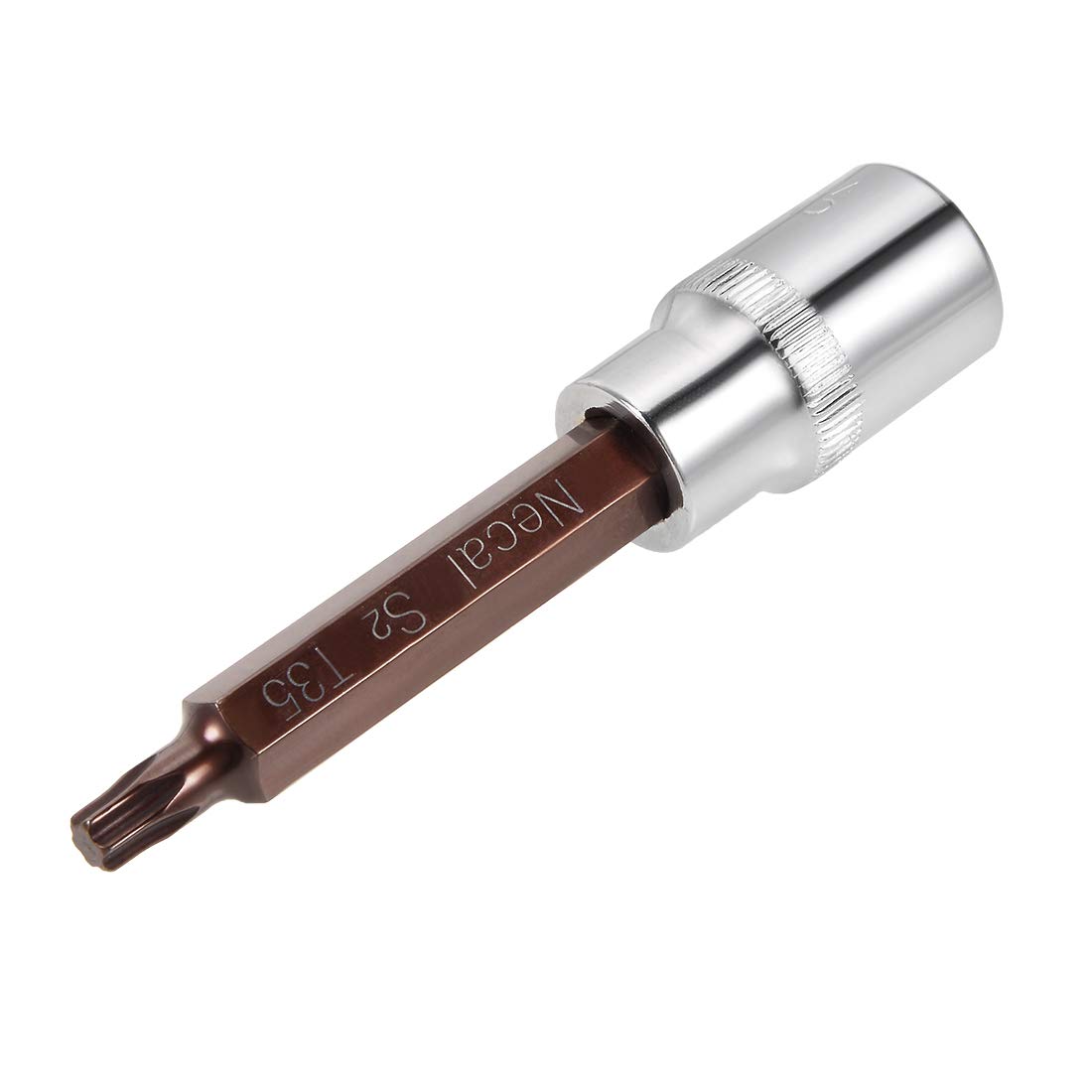Amazon.com: uxcell 1/2-Inch Drive T35 Torx Bit Socket S2 Steel 100mm ...