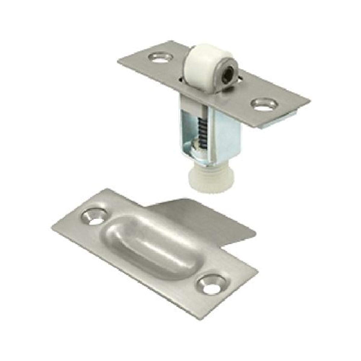 Deltana RCA336U15 Adjustable Roller Catch Solid Brass Satin Nickel, 2 1 ...