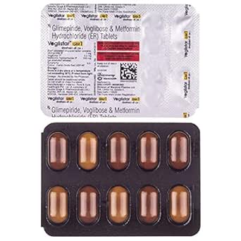 Voglistar GM1 - Strip of 10 Tablets : Amazon.in: Health & Personal Care