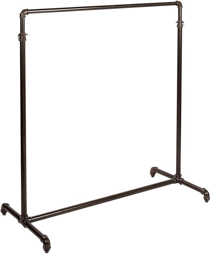 Amazon.com: SSWBasics Boutique Pipe Single-Rail Ballet Bar Clothing ...