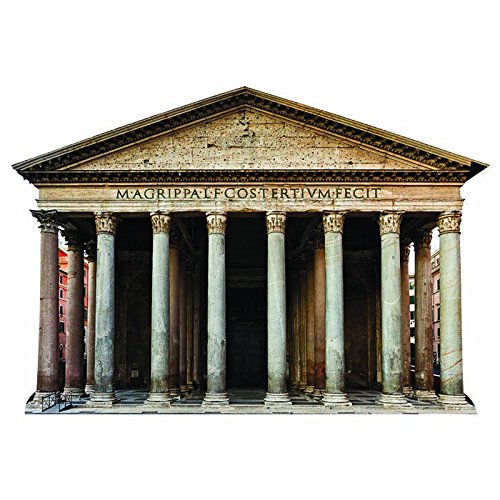 Amazon.com: H13084 Rome Pantheon Cardboard Cutout : Home & Kitchen