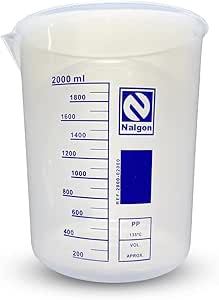 Becker (Bequer) Plástico 2000Ml Pp Autoclavavel Grad.100/100Ml (Nalgon) : Amazon.com.br ...